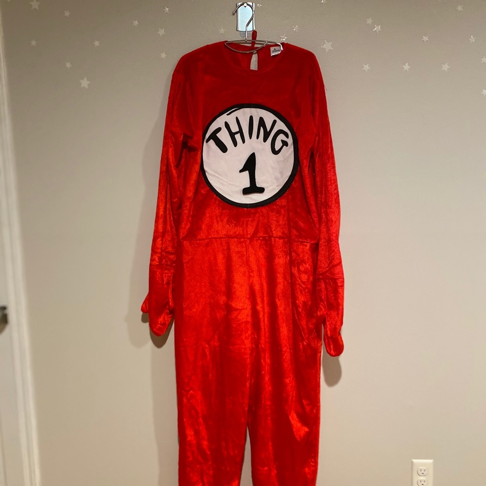 Thing 1 & 2 Deluxe Adult Costume. - Gem
